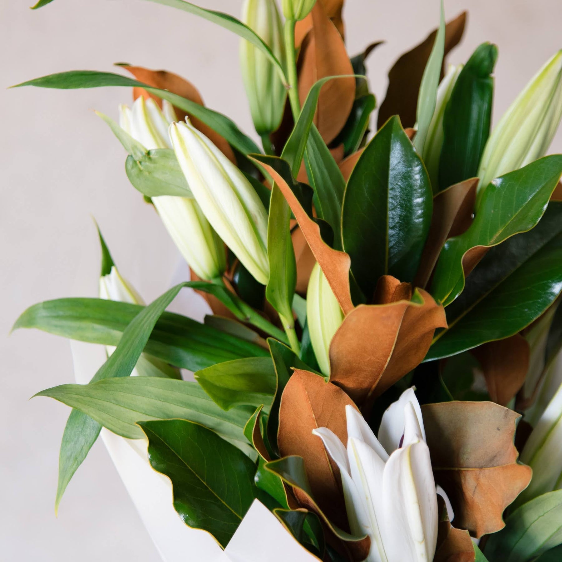 Beijing Bouquet | Send White Lilies | Beija Flor Florist Darwin
