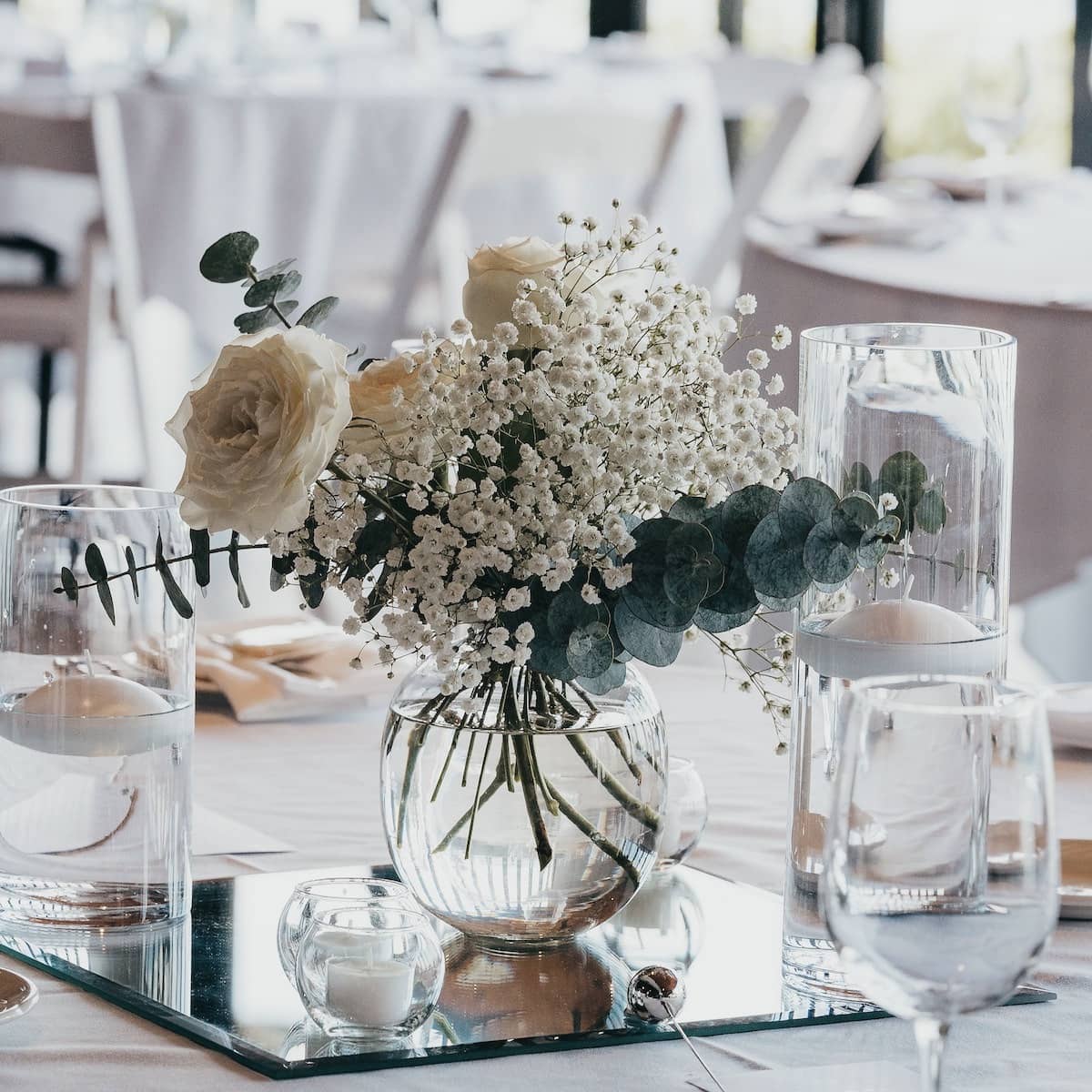 Mirror Plate | Wedding and Event Decor | Beija Flor Darwin