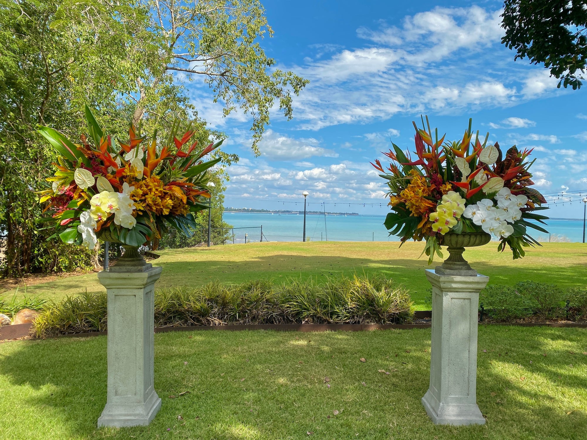 Large Squat Urn | Wedding & Event Hire | Beija Flor Darwin