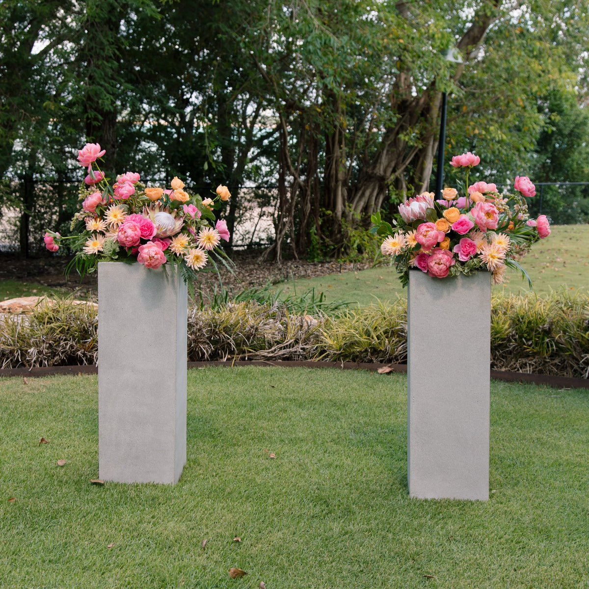 Concrete Plinth Large | Wedding & Event Hire | Beija Flor Darwin